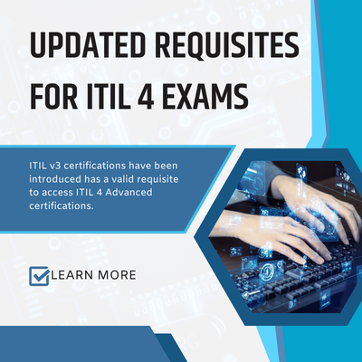 Training courses and certifications: ITIL, PRINCE2, AgilePM, COBIT, SCRUM, ISO/IEC 27001 ...